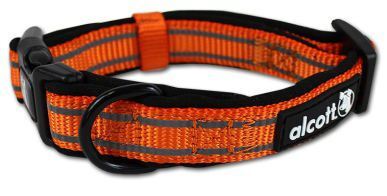 Alcott Adventure Collar Medium Neon Orange